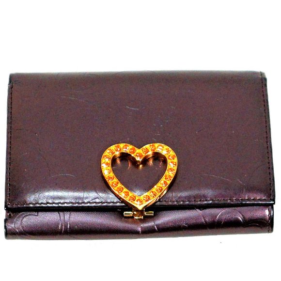 Lovcat | Bags | Lovcat Clutch Purse Trifold Wallet By Fiocchi Italy ...